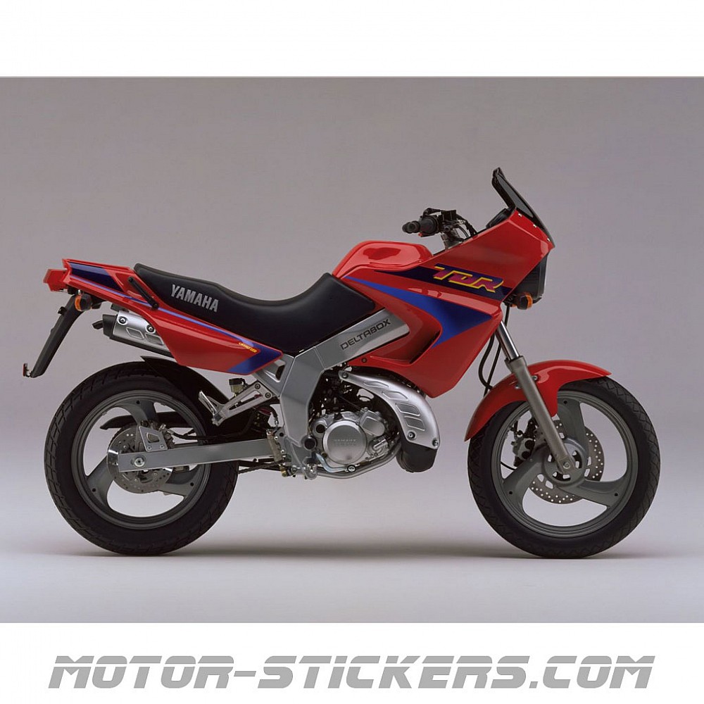 Yamaha TDR 125 1994 decals
